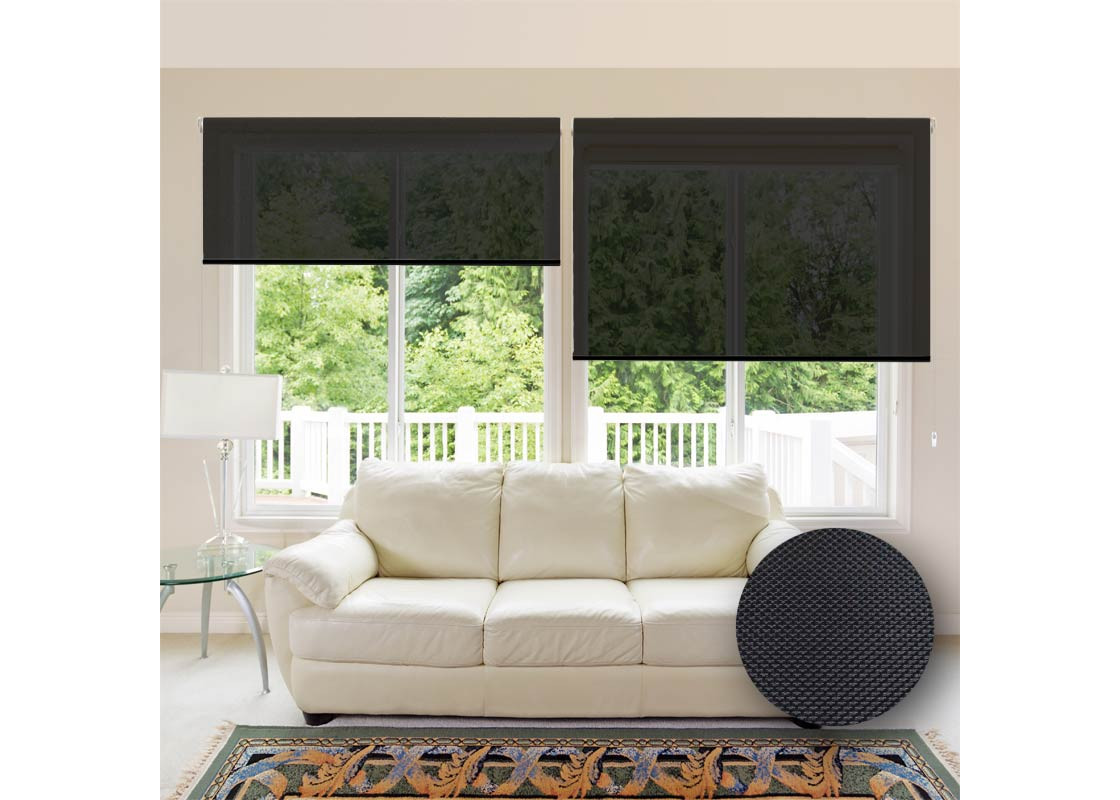 Estor enrollable screen PE10 con alta visibilidad apertura 10%